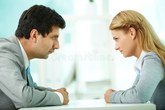 Dispute stock image. Image of contradiction, collar, expertise - 23040021
