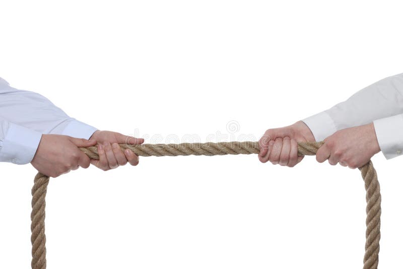 Pulling Rope White Young Hands Stock Photos - Free & Royalty-Free Stock ...