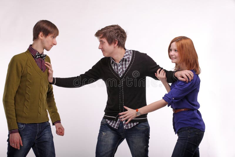 Dispute stock photo. Image of women, behavior, portrait - 68121886