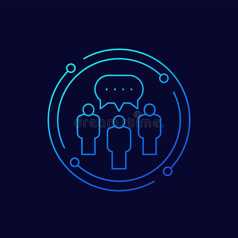 Polemic Conversation Stock Illustrations – 141 Polemic Conversation ...