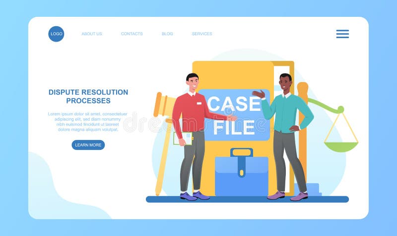 Dispute Resolution Process Stock Illustrations – 142 Dispute Resolution ...