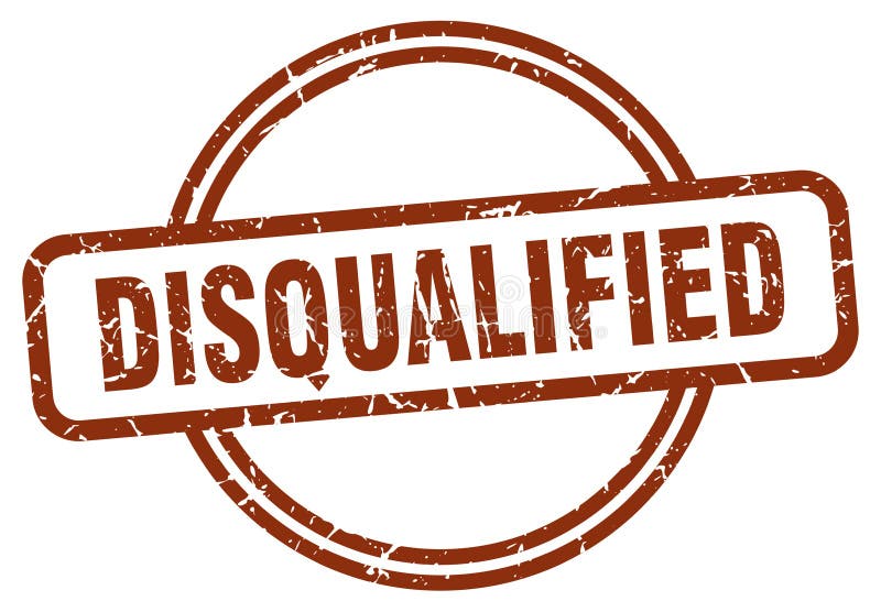 Disqualified Grunge Rubber Stamp Stock Vector - Illustration of ...