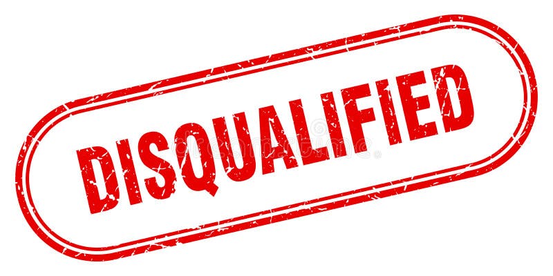 Disqualified Grunge Rubber Stamp Stock Vector - Illustration of ...