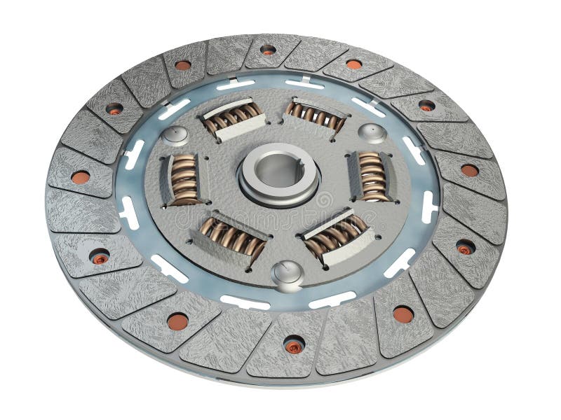 Voiture De Disque D'embrayage Deux Illustration Stock - Illustration du ...