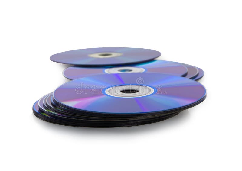 Disque Compact-ROM D'or D'isolement Image stock - Image du fichiers ...