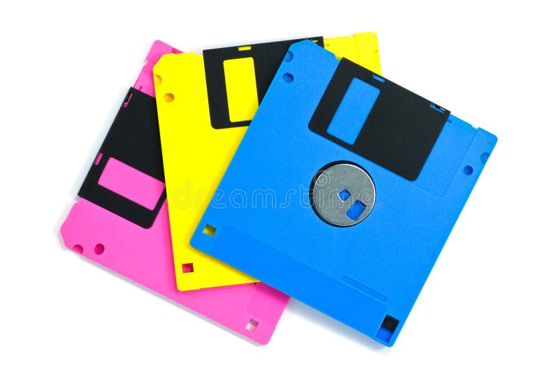 Disquete isolada foto de stock. Imagem de azul, byte - 39510428