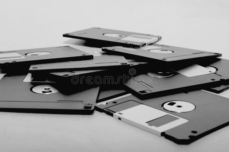 Disquetes imagem de stock. Imagem de dispositivo, preto - 21453449