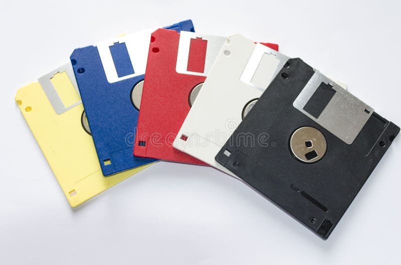 Photo De La Vieille Disquette 3,5 Sur Le Blanc Photo stock - Image du ...