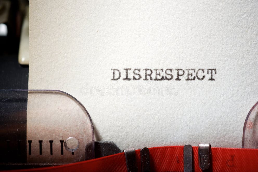Disrespect concept view stock photo. Image of social - 309499356