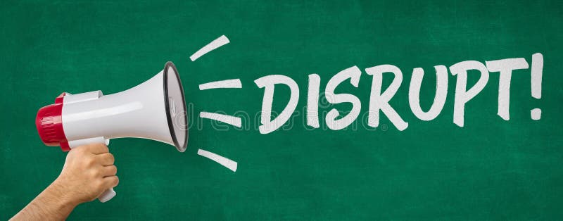 Disrupt stock image. Image of innovate, breakthrough - 75280669