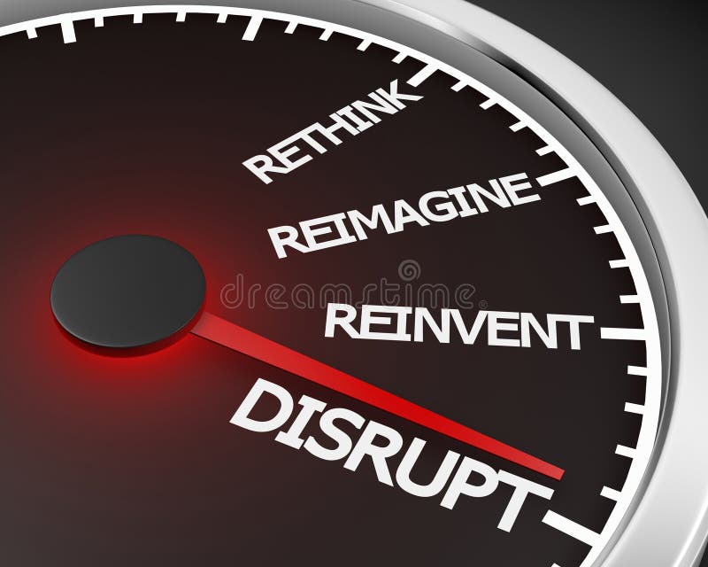 Rethink Reinvent Reimagine Reset Words Loops Stock Illustration ...