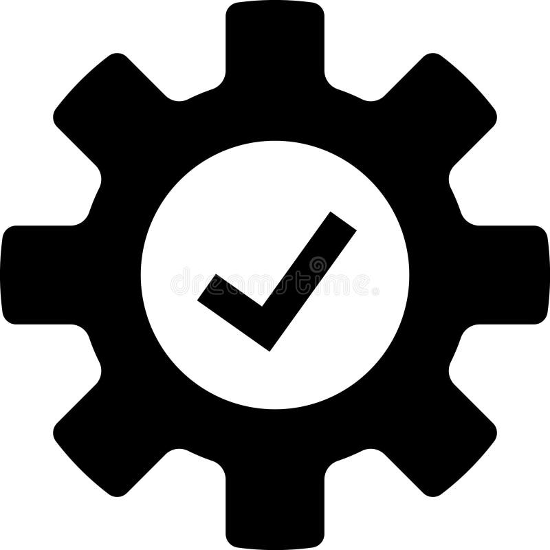Disruption Logo. Broken Cog. Cog Failure. Process Disruption Icon in ...