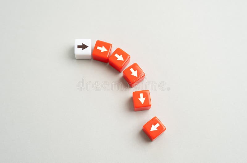 Disruption of Plans. Destruction of Progress Stock Image - Image of ...