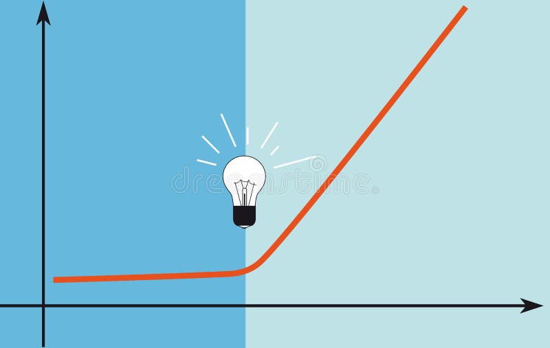 Disruptive Idea in Business Stock Vector - Illustration of increase ...