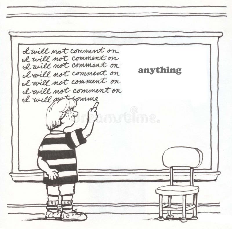 Disruptive Student stock illustration. Illustration of interrupt - 73240410