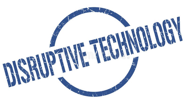 Disruptive Technology Stamp Stock Vector - Illustration of disruptive ...