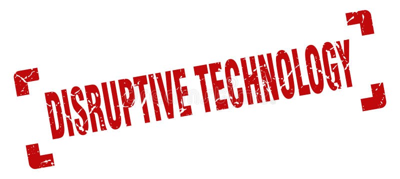 Disruptive Technology Ribbon. Stock Vector - Illustration of vector ...