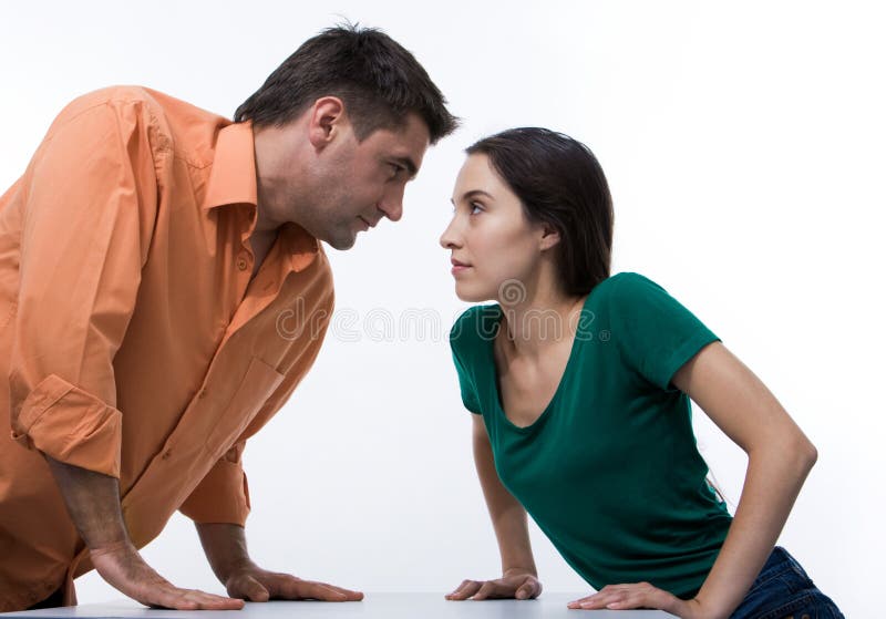 Dissatisfaction stock image. Image of male, business, argue - 7044765