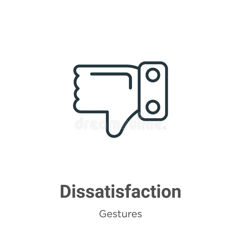 Dissatisfaction Sign Stock Illustrations – 566 Dissatisfaction Sign ...