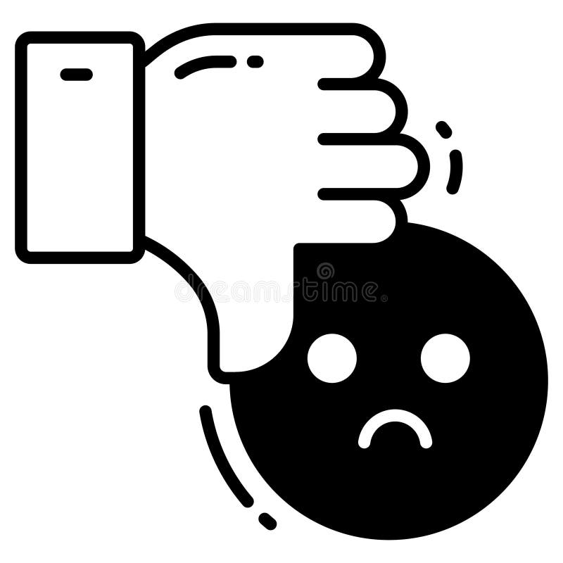 Dissatisfied Icon, Survey and Feedback, Modern Vector Illustration ... Dissatisfied Icon, Survey and Feedback, Modern Vector Illustration ...