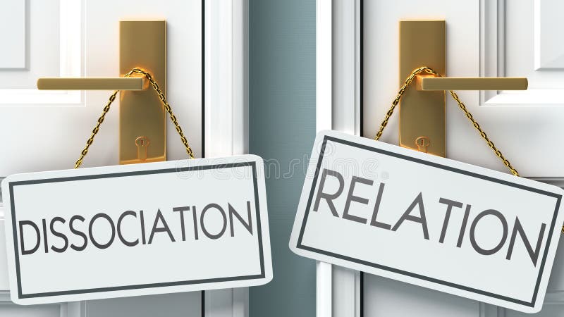 Words Dissociation Stock Illustrations – 16 Words Dissociation Stock ...