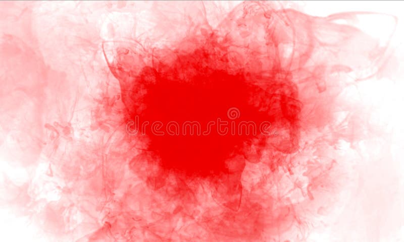 Dissolution of Red Ink Drop Stock Illustration - Illustration of china ...