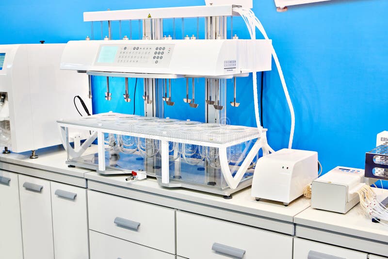 Dissolution system stock photo. Image of quality, medical - 248205186