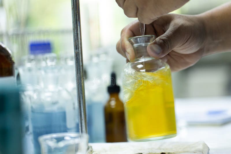 Dissolved OxygenOD,BOD and Alkalinity in Laboratory. Stock Image ...