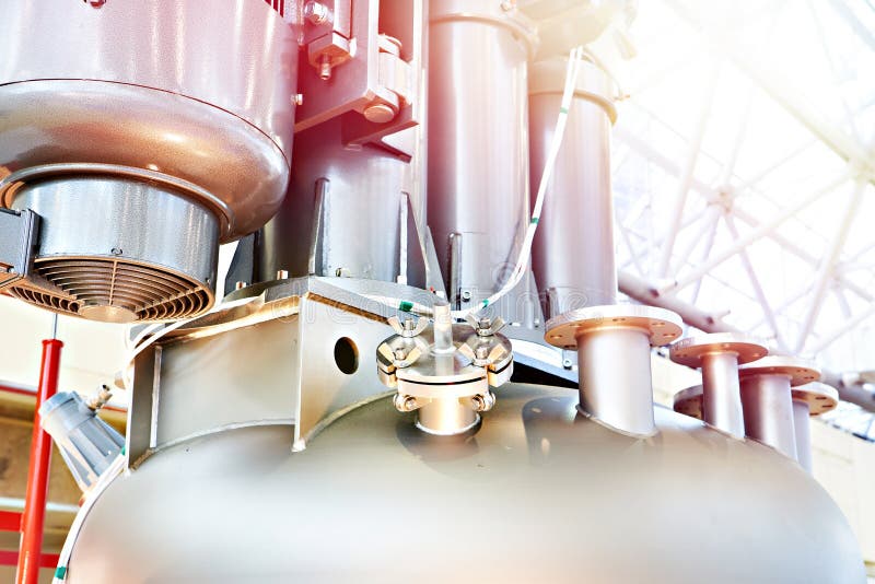 Dissolver Industrial Installation Stock Image - Image of stainless ...