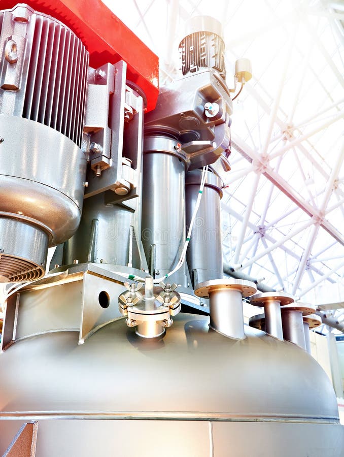 Dissolver Industrial Installation Stock Image - Image of factory ...