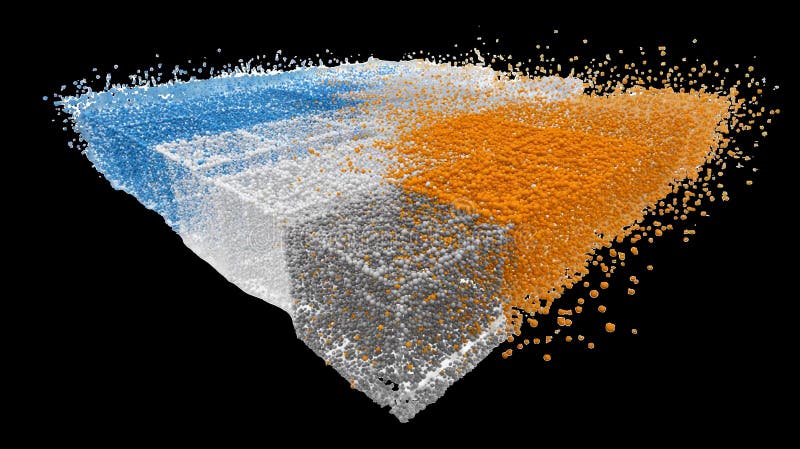 Dissolving Data Cubes Showing Information Decaying with Transparent ...