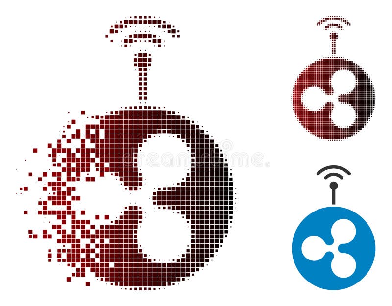 Dissolving Dotted Halftone Ripple Radio Transmitter Icon Editorial ... Dissolving Dotted Halftone Ripple Radio Transmitter Icon Editorial ...