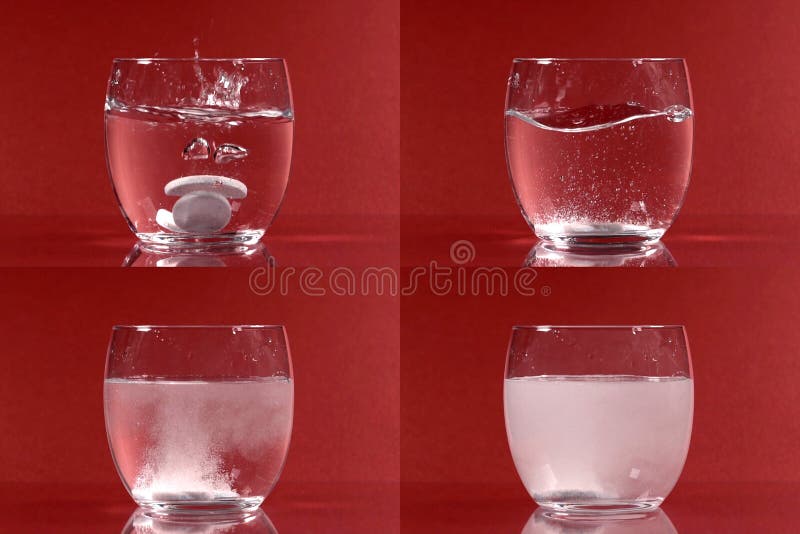 Dissolving Tablets stock photo. Image of head, aspro, asprins - 8308958