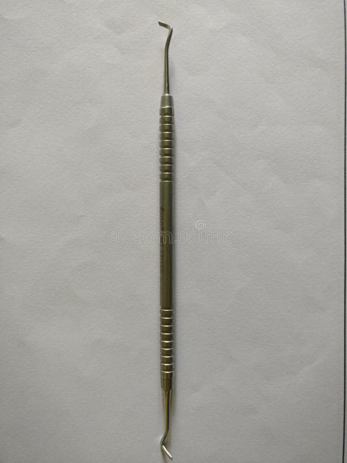 Distal Gingival Marginal Trimmer Stock Image - Image of gingival ...