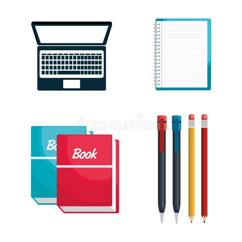 Distance education design stock illustration. Illustration of learning ...