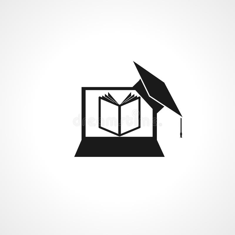 Distance Education Icon. Online Learning Vector Icon. Distance ...