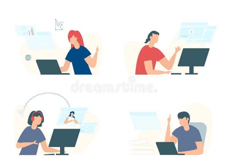 People Study Vector Stock Illustrations – 112,129 People Study Vector ...