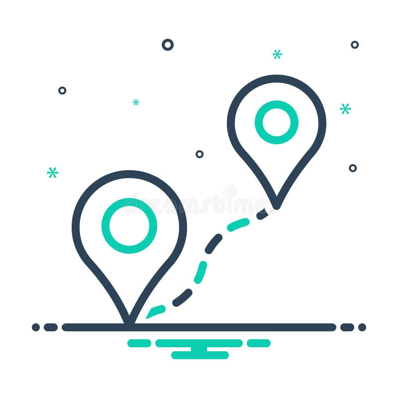 Distancedirection Stock Illustrations – 4 Distancedirection Stock ...