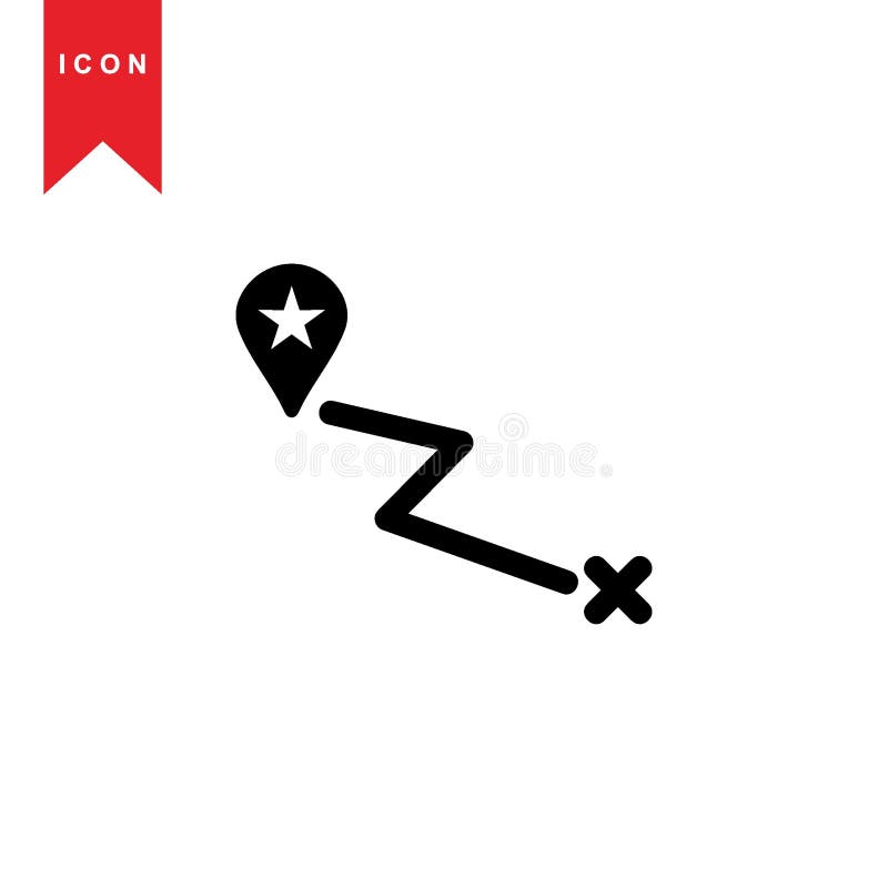 Distance icon stock illustration. Illustration of design - 146401913