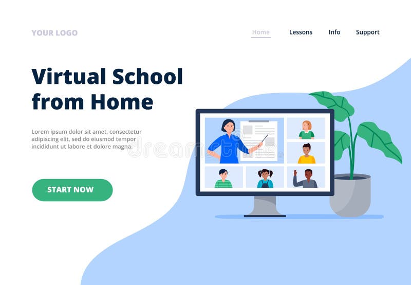 Distance Learning at School. Using a Digital Device for Education ...