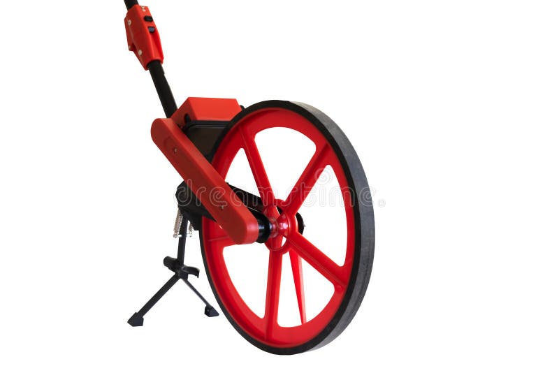 Distance Measuring Wheel Device. Measuring Wheel Tool for Calculating ...