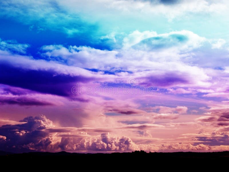 Distant clouds stock photo. Image of cloudscape, shadows - 8168330