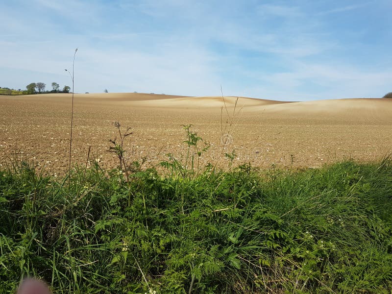 Distant Fields stock photo. Image of mountain, ittaly - 13408710