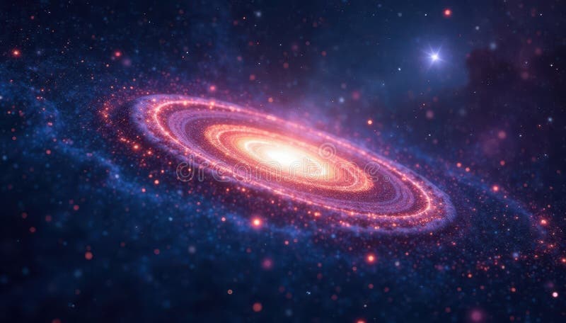 Irregular Galaxies, Vector Illustration of Space Stock Vector ...