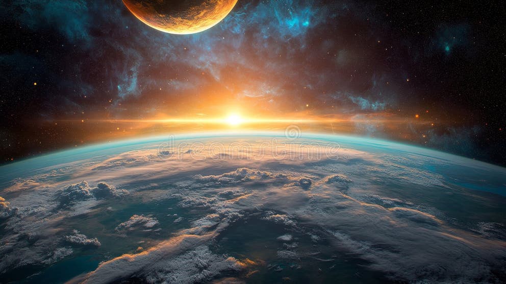 The Distant Horizon is Where Subtle Stratus Clouds Gradually Disappear ...