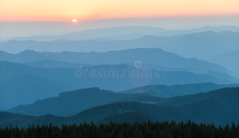 Distant Mountain Across The Sea Stock Image - Image of morning, walk: 65985
