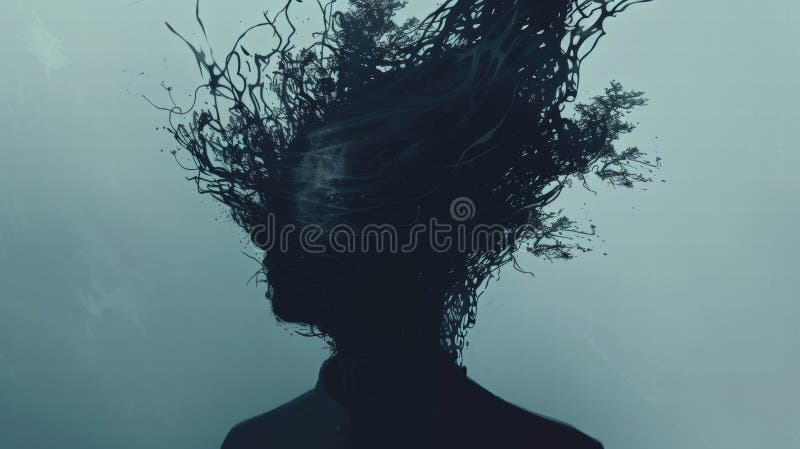 A Distant Person Standing Alone, Avoiding Emotional Connection and ...