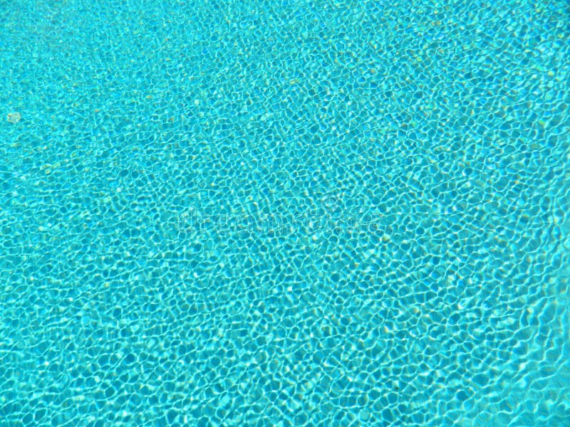 Distant Pool Water in Summer Stock Photo - Image of pattern, sunshine ...