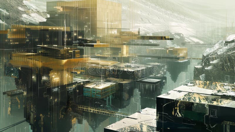 Distant Processing an Expansive Artwork Exploring Themes of Connection ...