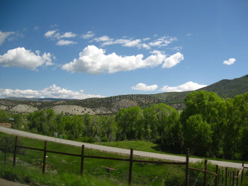 Distant Rocky Mountain Scenery Stock Photo - Image of elevation, clean ...